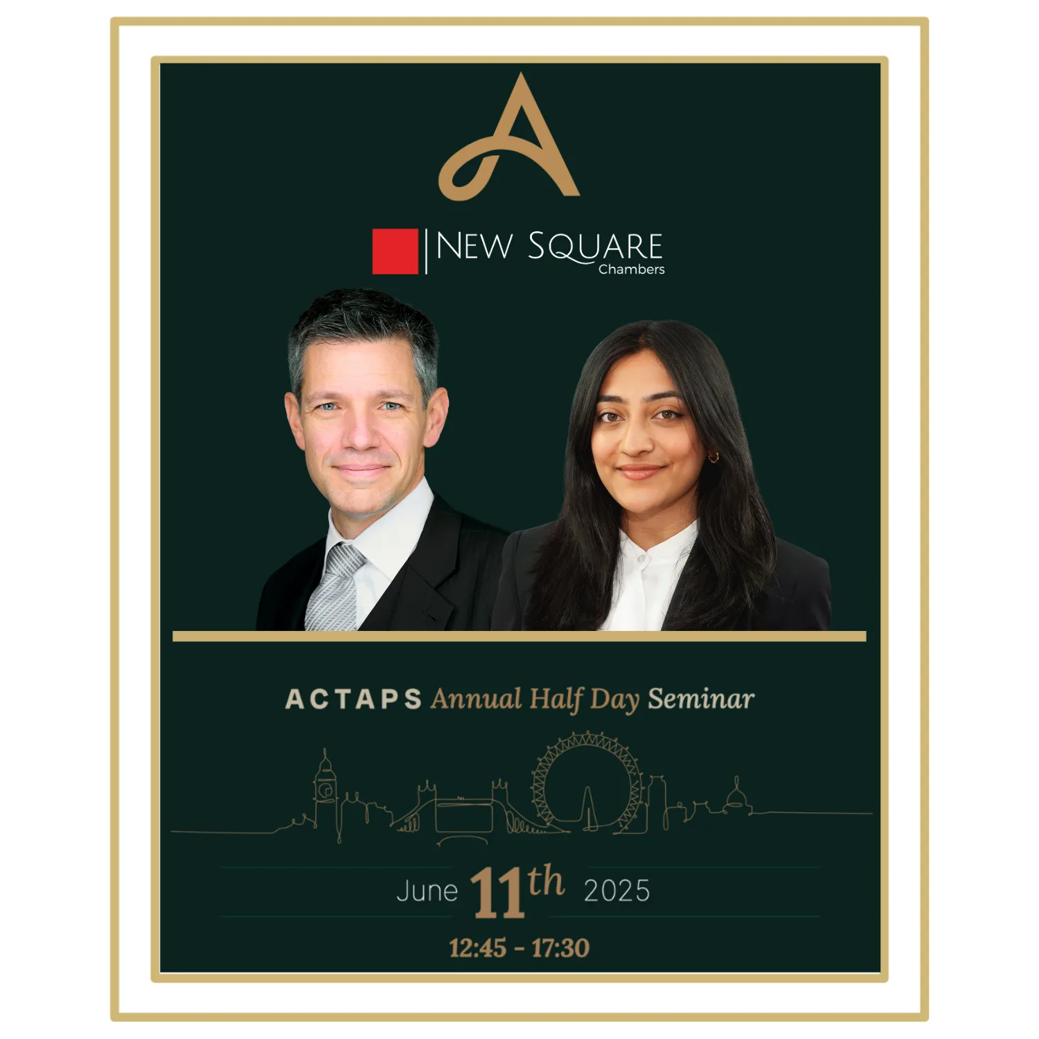 Alexander Learmonth KC & Millie Rai Speaking at ACTAPS Annual Half Day ...